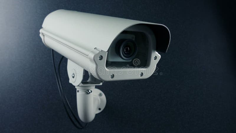 Camera Filming Red Light Front View Loop Stock Footage - Video of loop ...