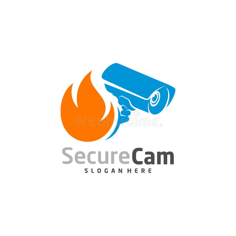 Fire Camera Logo Design Vector Template, Camera Photography Logo ...