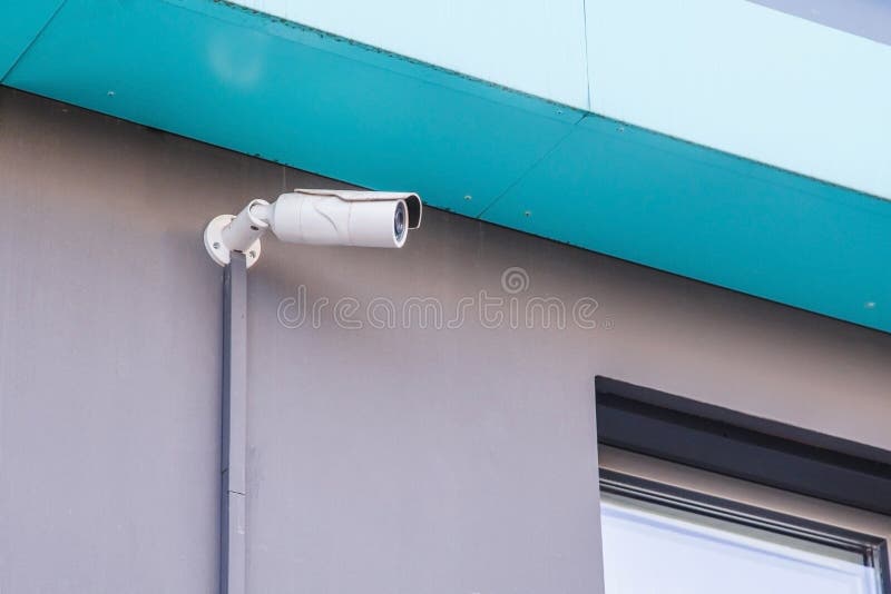 Cctv Camera Front Residential Building Stock Photos - Free & Royalty ...