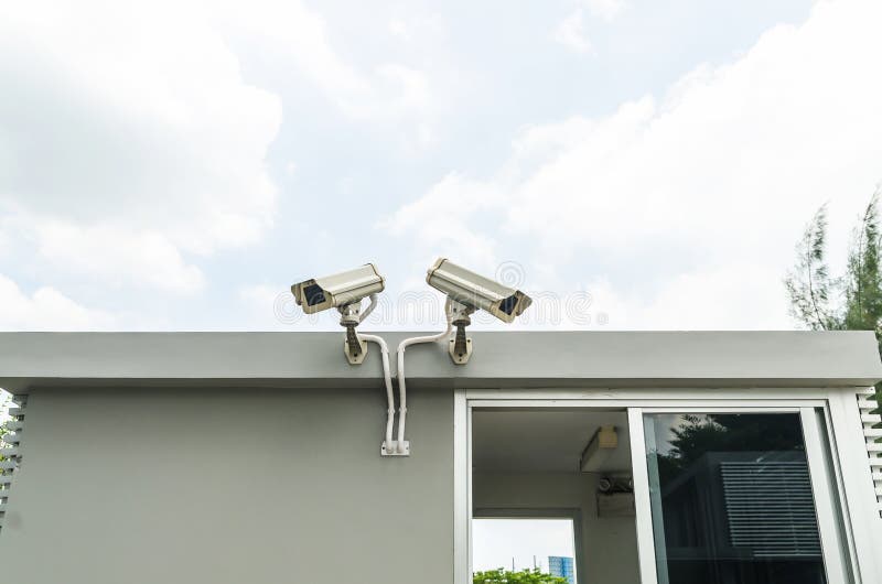 CCTV Camera stock image. Image of cameras, surveillance - 54848145