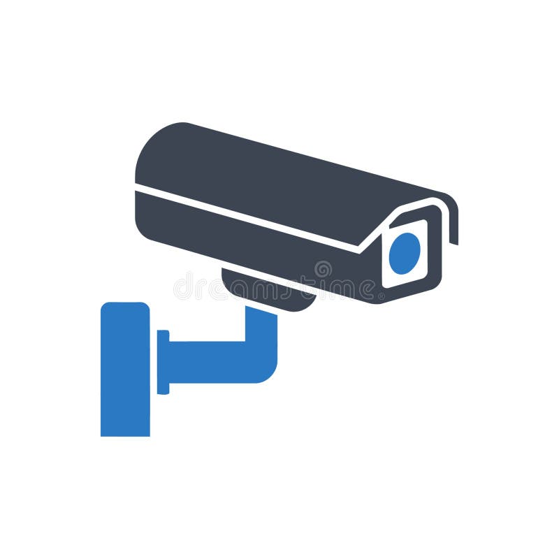 CCTV Camera Icon stock vector. Illustration of icon - 361752963