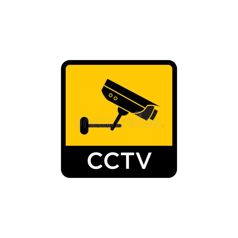 CCTV Camera Logo Design Template Stock Vector - Illustration of logo ...