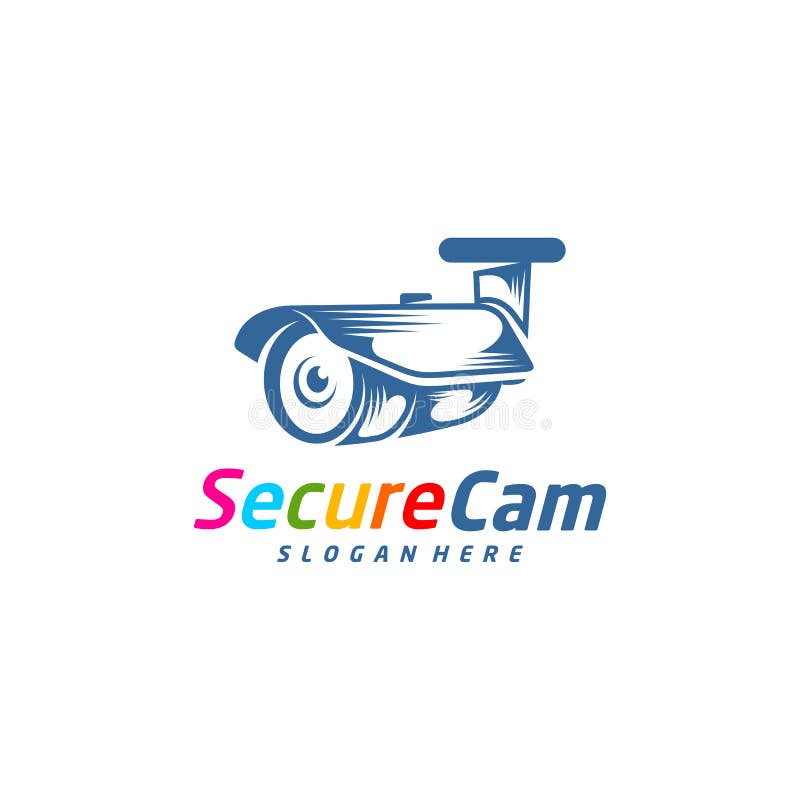 CCTV Camera Logo Design Vector Template, Concept Symbol Icon Stock ...