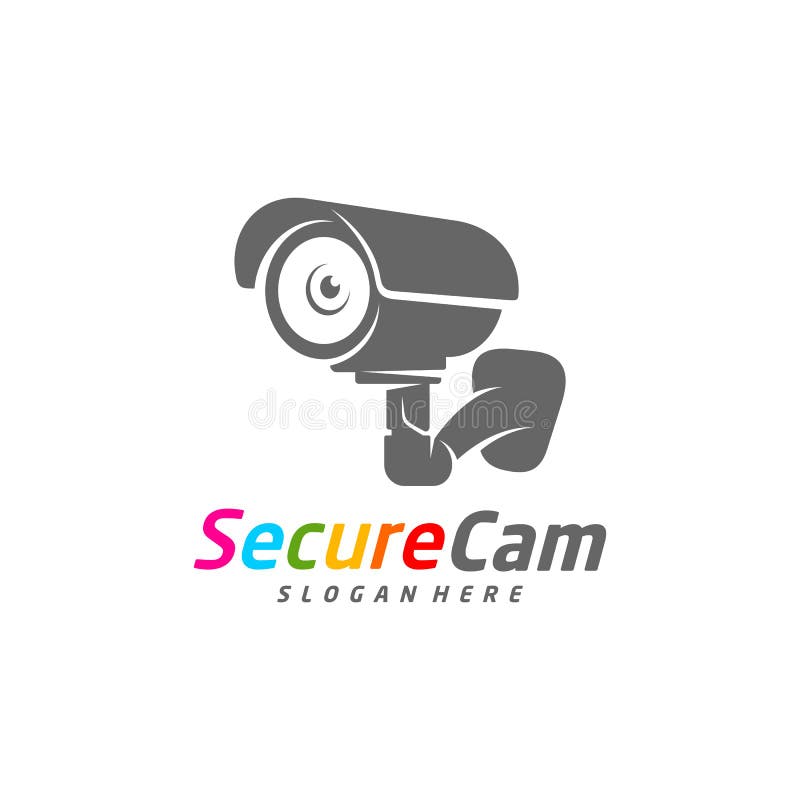 CCTV Camera Logo Design Vector Template, Concept Symbol Icon Stock ...