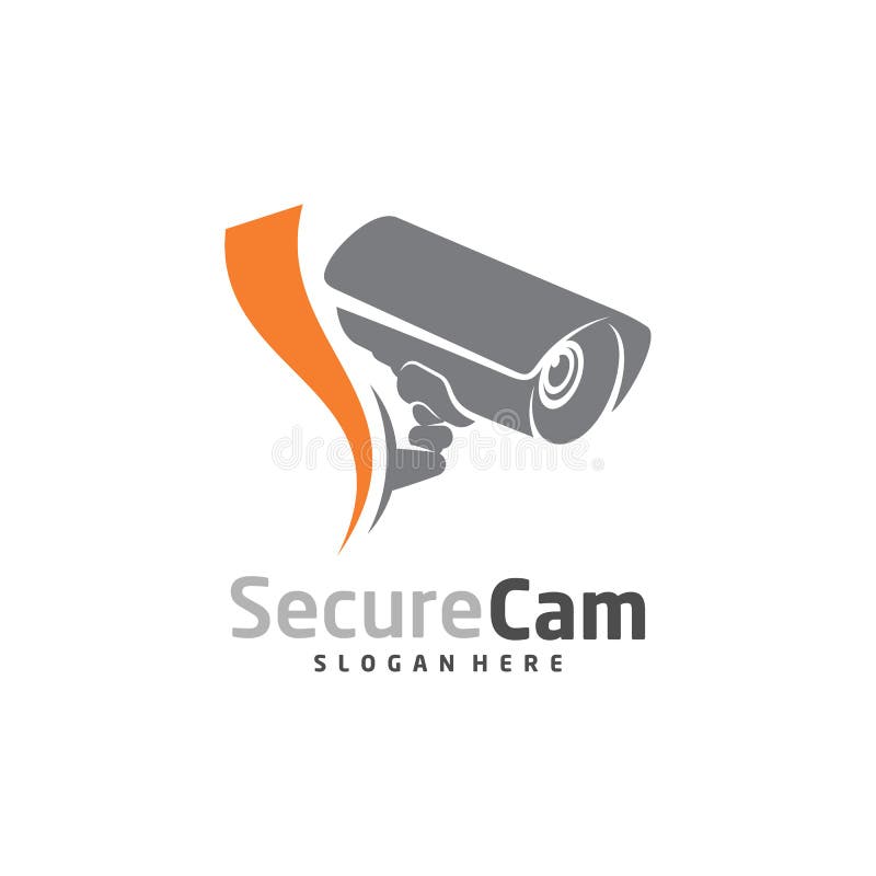 CCTV Camera Logo Design Vector Template, Concept Symbol Icon Stock ...