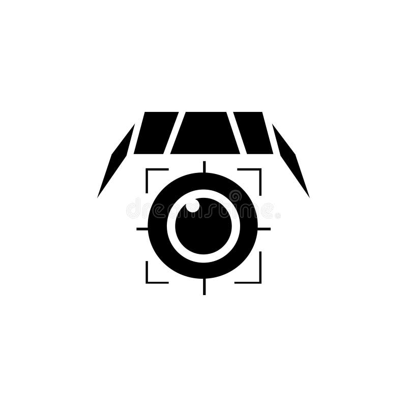 Cctv Camera Logo Icon Design Technology Vector Illustration Stock Image ...