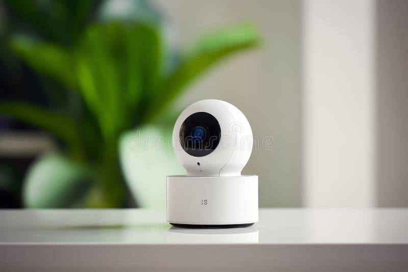 CCTV Camera Pro for Home Generative AI Stock Illustration ...