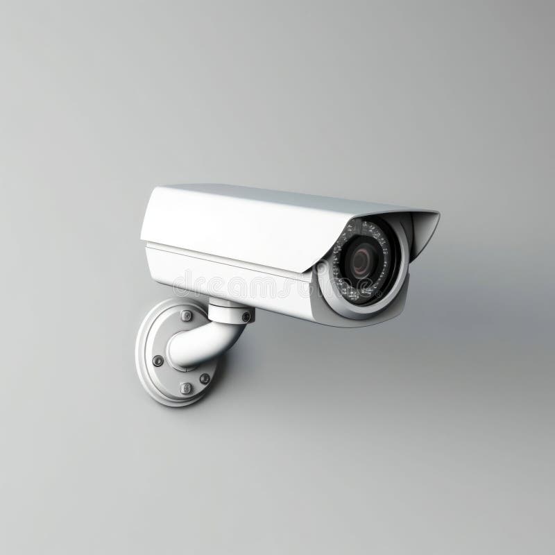 CCTV Camera for Safety System Area Control. Security Camera Stock ...