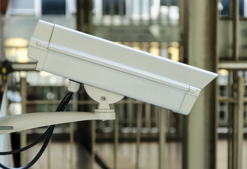 Cctv camera stock image. Image of observe, building, privacy - 36821029