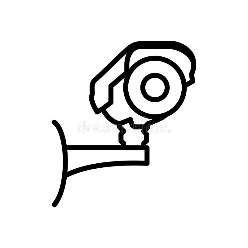 Cctv Camera Security, Low Poly Wireframe. Vector Illustration Stock ...