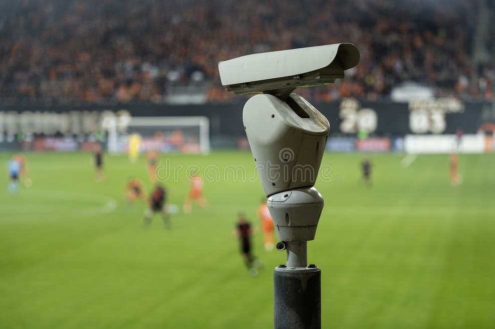 CCTV camera stock image. Image of cctv, pitch, digital - 308161563