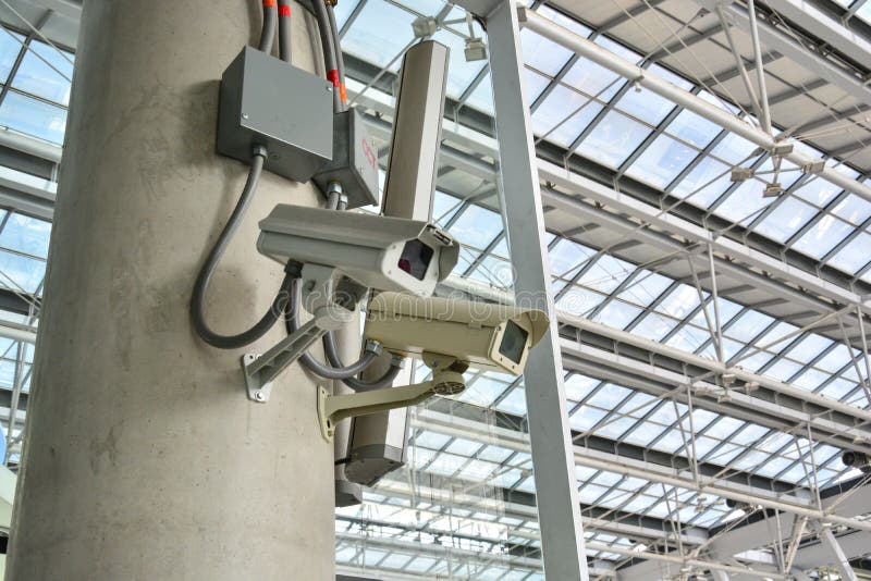 CCTV camera stock image. Image of surveillance, camera - 68108433