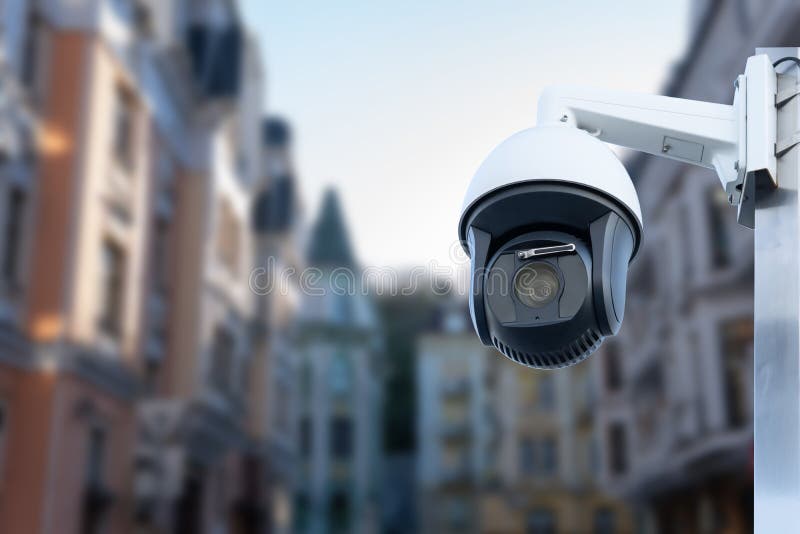 Cctv Camera System, Home Security Technology Condo Outside Security ...