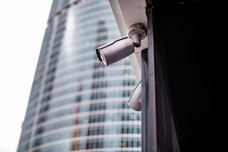 Cctv Camera System on Wall Technology Wifi Rotation Tracking Ai System ...