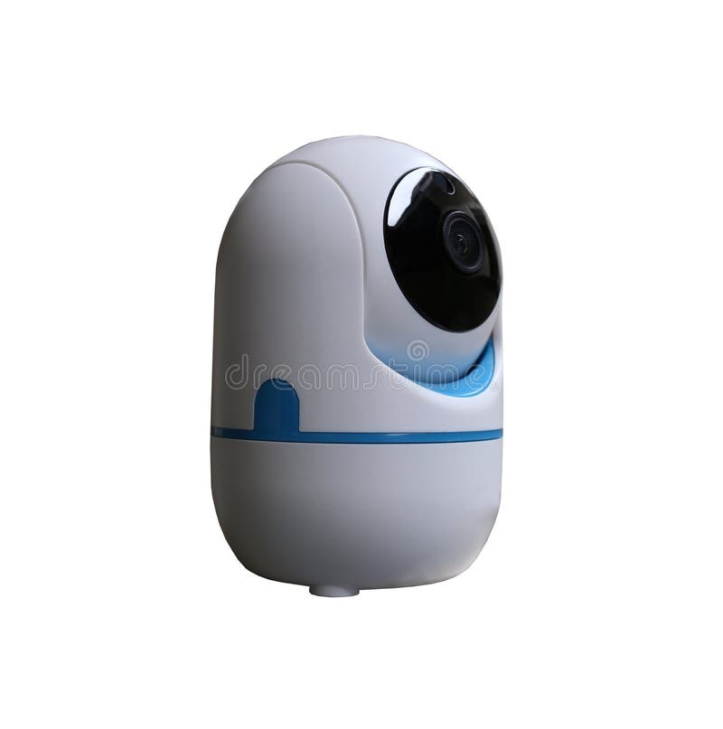 CCTV Camera Tool Isolated on White Background and Have Clipping Paths ...