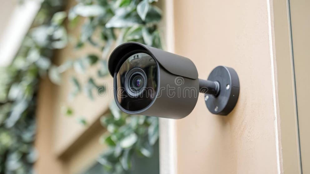 CCTV Camera for Ultimate Home Protection from Thieves Stock ...