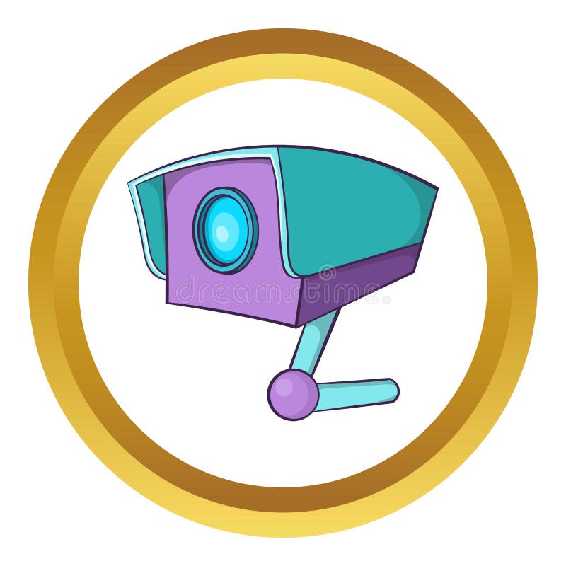 Cctv Camera Icon Cartoon Style Stock Illustrations – 141 Cctv Camera ...