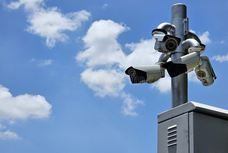 1,401 Cctv Cameras Blue Sky Stock Photos - Free & Royalty-Free Stock ...