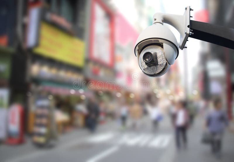 Cctv in city stock photo. Image of guard, camera, security - 63482276