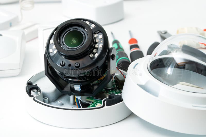 Cctv Diy Installation and Tools,take Me To Work, DIY. Stock Photo ...