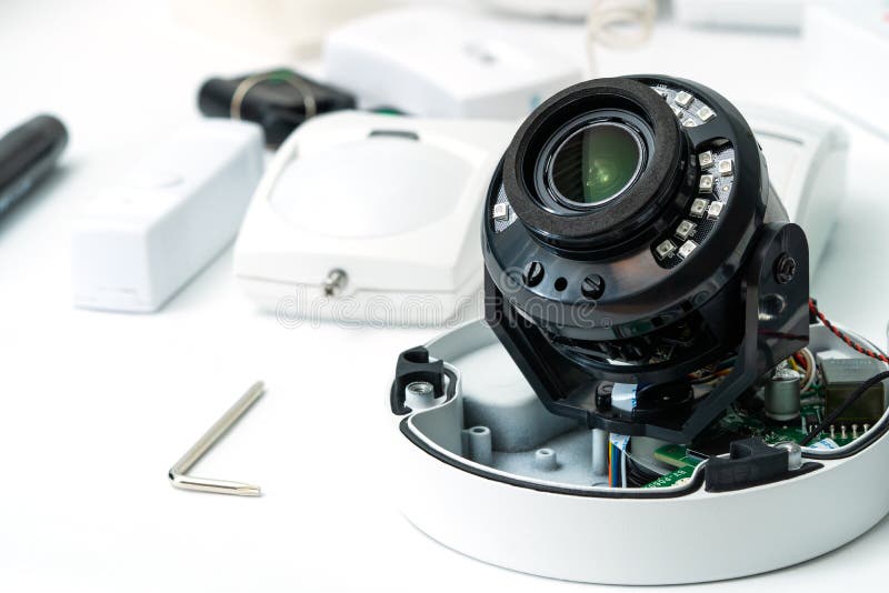 Cctv Diy Installation and Tools,take Me To Work, DIY. Stock Image ...