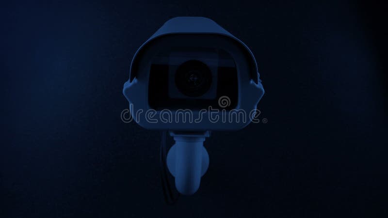 Recording Cctv Camera Closeup on Green Screen Stock Footage - Video of ...