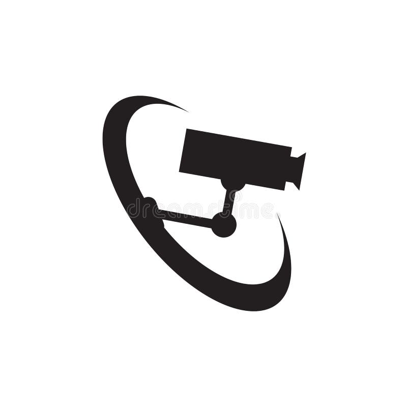CCTV Icon Logo Design Template Stock Vector - Illustration of equipment ...