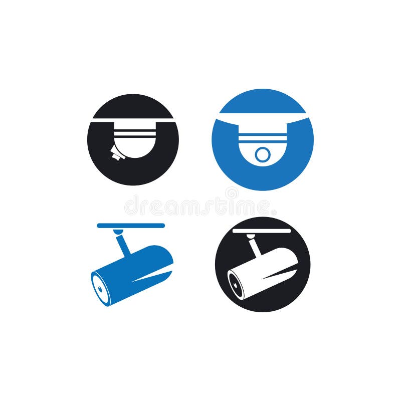 CCTV icon vector stock vector. Illustration of secure - 125716569