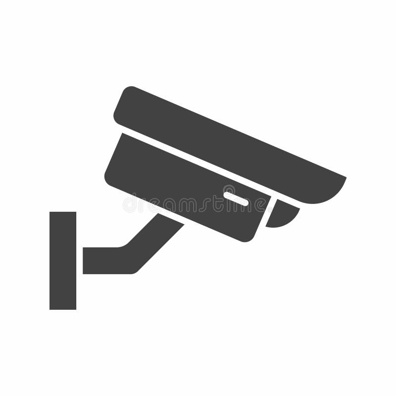 Cctv icon vector image. stock vector. Illustration of icon - 336798018