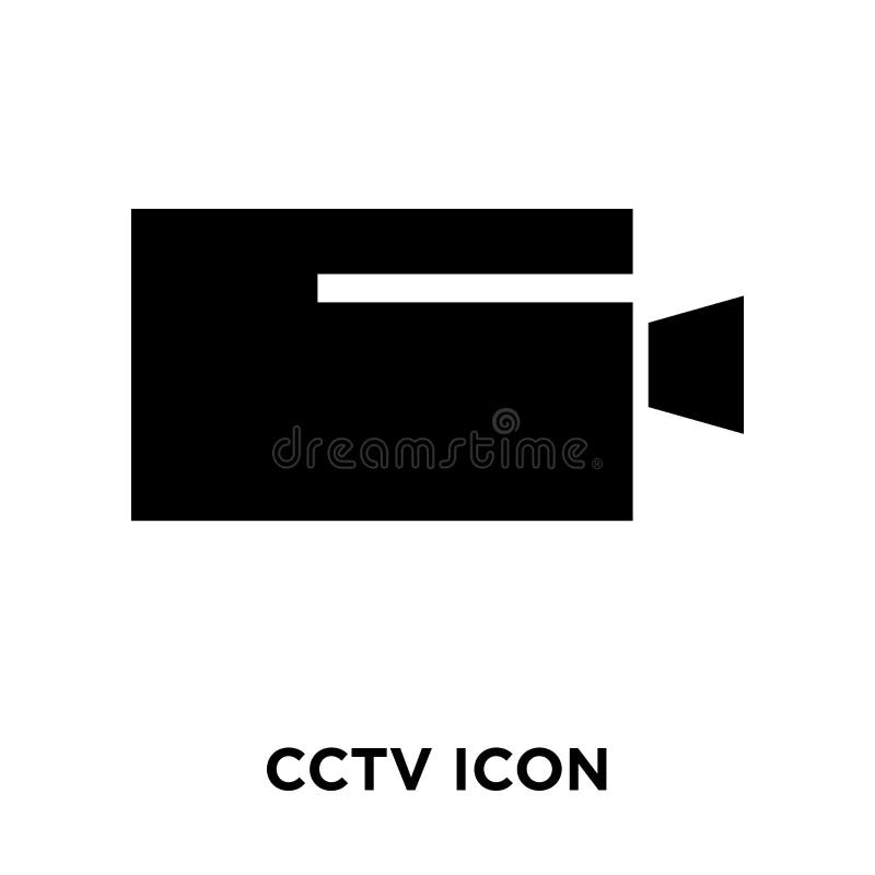Cctv Icon Vector Isolated on White Background, Logo Concept of C Stock ...