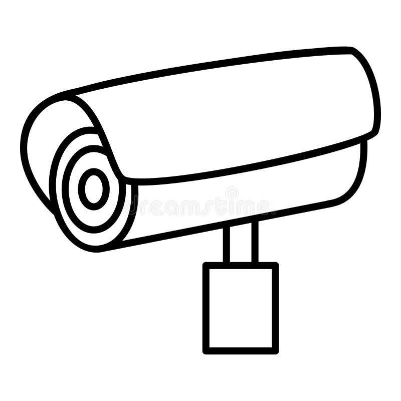Cctv Outline Icon Stock Illustrations – 5,358 Cctv Outline Icon Stock ...