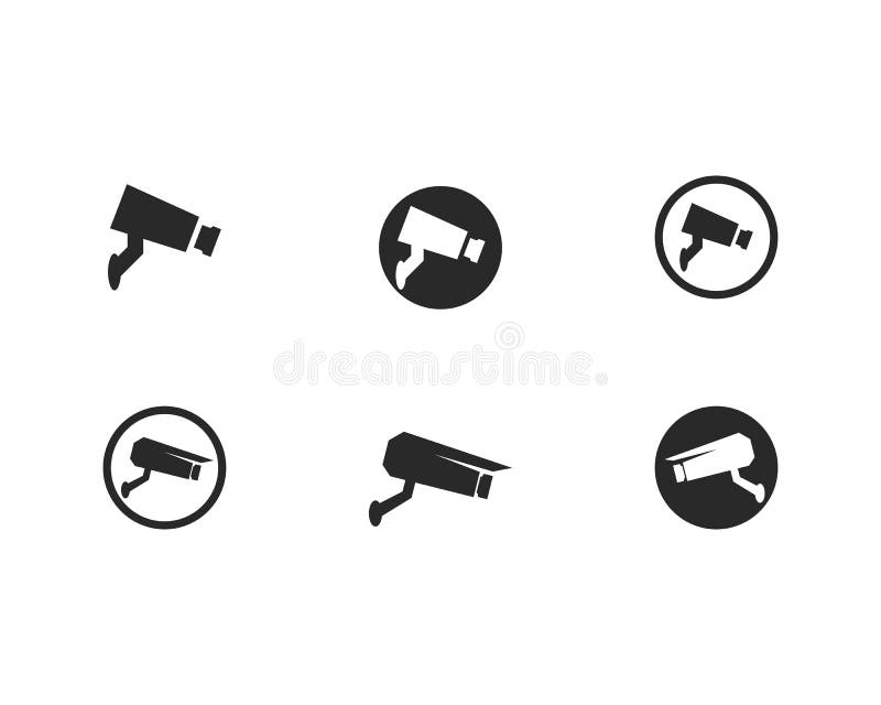 CCTV icon vector stock vector. Illustration of secure - 125716569