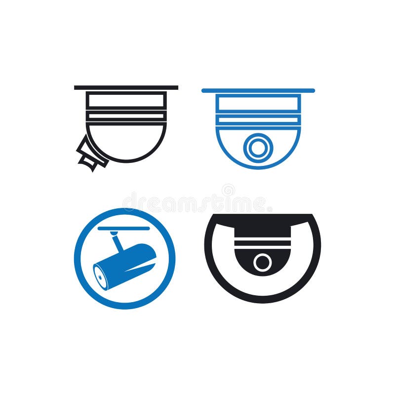 CCTV icon vector stock vector. Illustration of secure - 125716569
