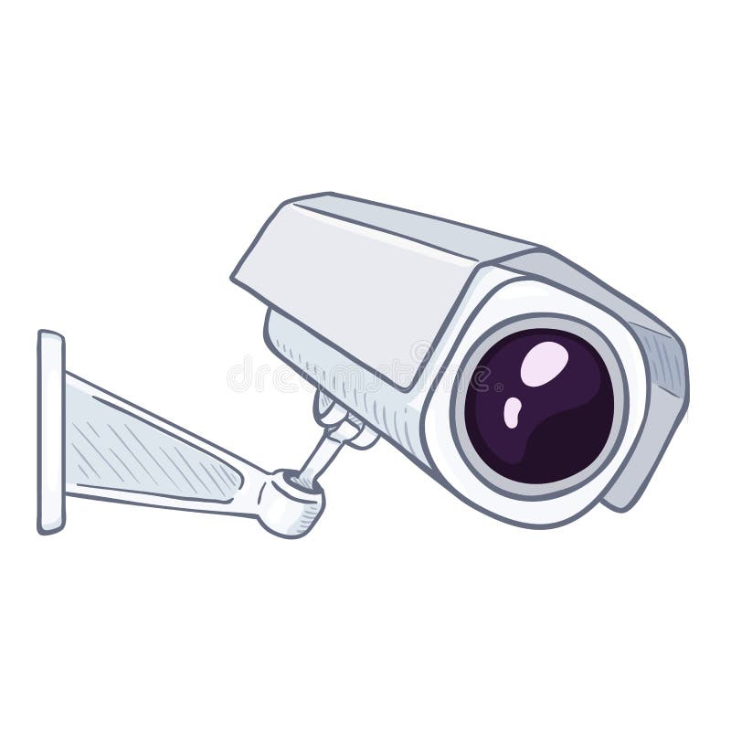 Cartoon Cctv Camera Stock Illustrations – 1,377 Cartoon Cctv Camera ...