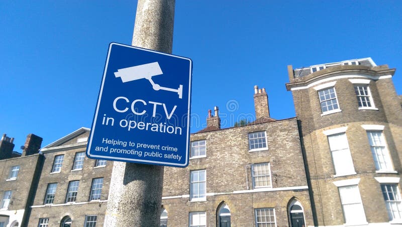 CCTV in UK stock photo. Image of cctv, police, brother - 58351438