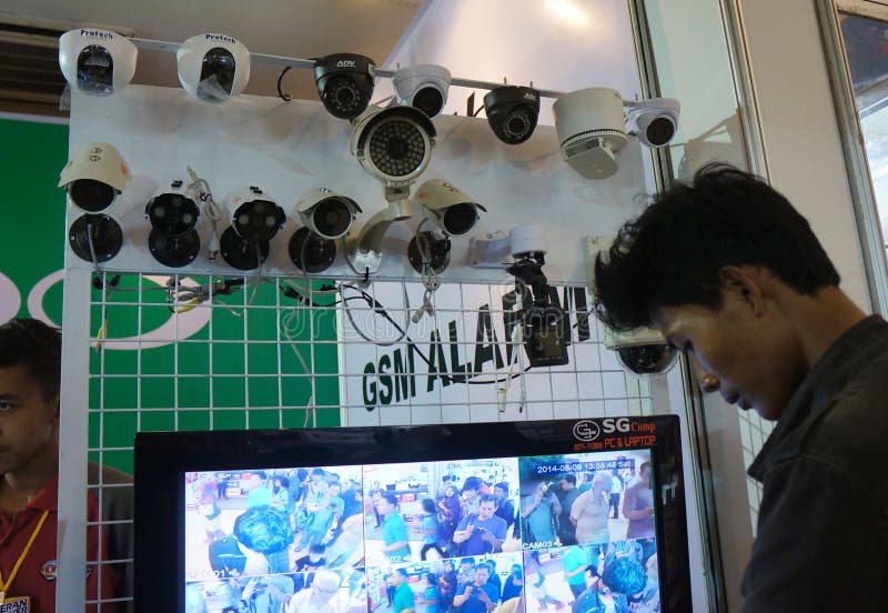 Cctv editorial stock photo. Image of exhibition, cctv - 43375938