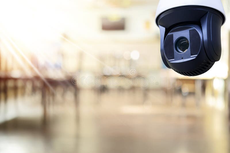 CCTV Monitoring in Classroom at a School Stock Image - Image of ...