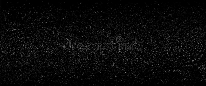 CCTV Noise Filter Effect on Black Screen Stock Illustration ...