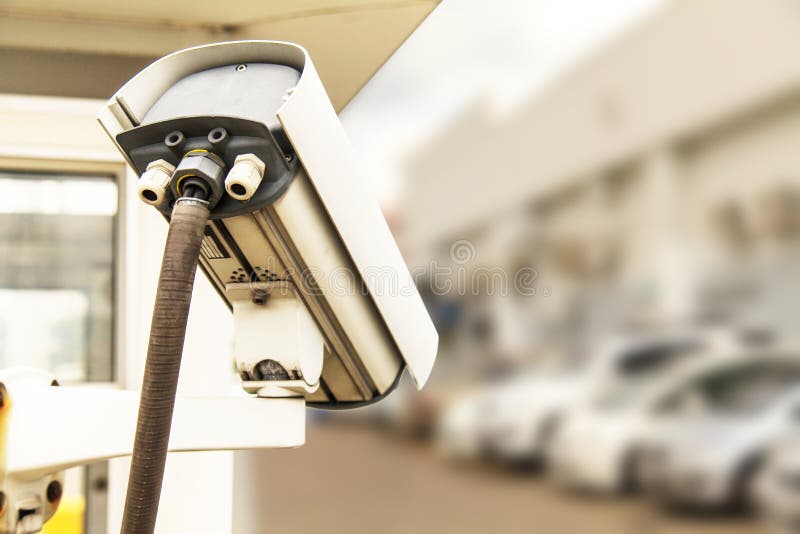 CCTV Camera Surveillance on Car Parking Safety System Area Control with ...