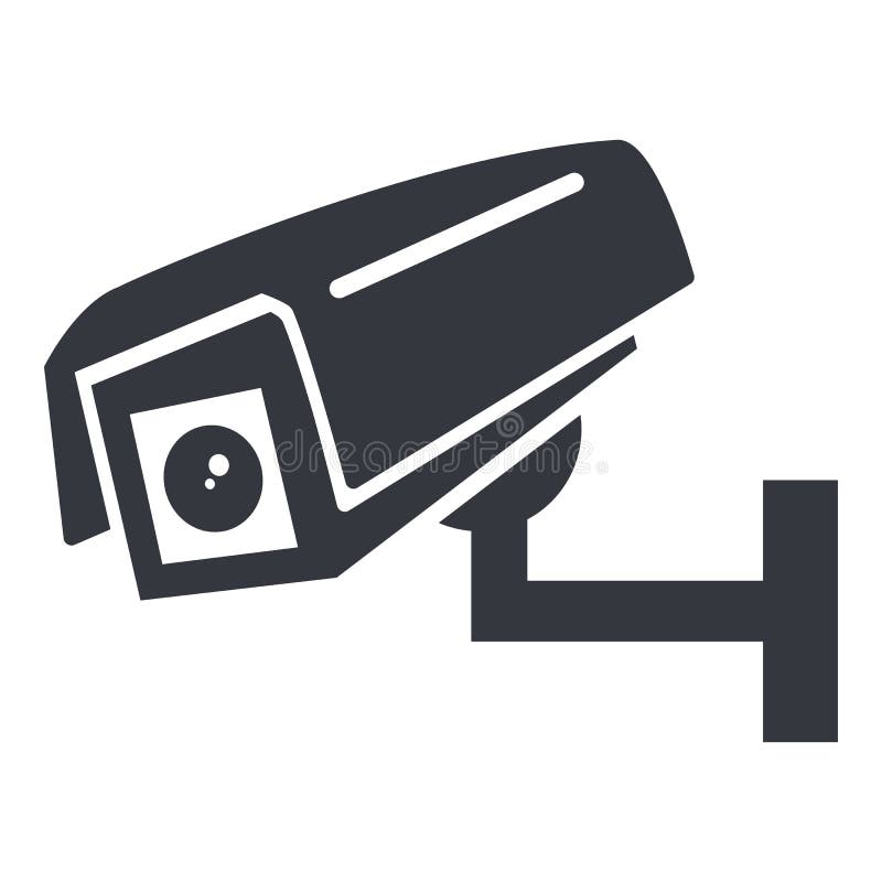 Cctv-pictogram. Symbool Voor Vectorbeveiligings-camera Vector ...