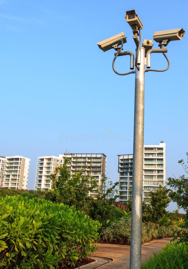 235 Cctv Camera Electric Post Stock Photos - Free & Royalty-Free Stock ...