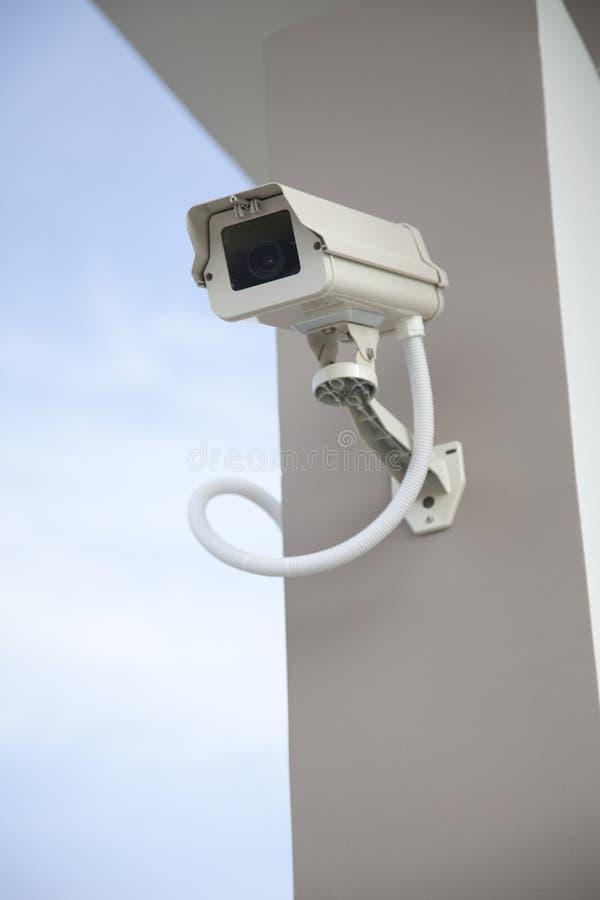 CCTV Surveillance Security Camera Video Equipment in Tower Home and ...
