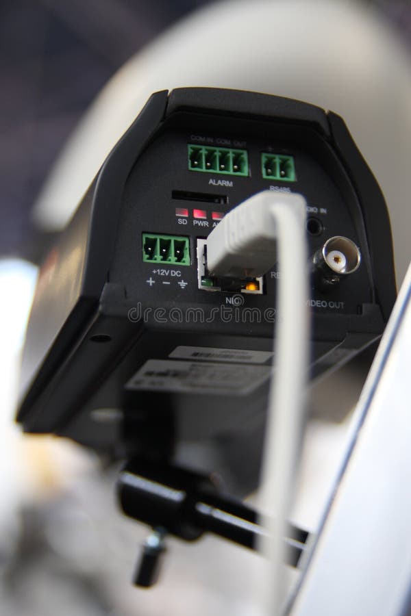 CCTV security camera. stock photo. Image of guard, network - 71025052