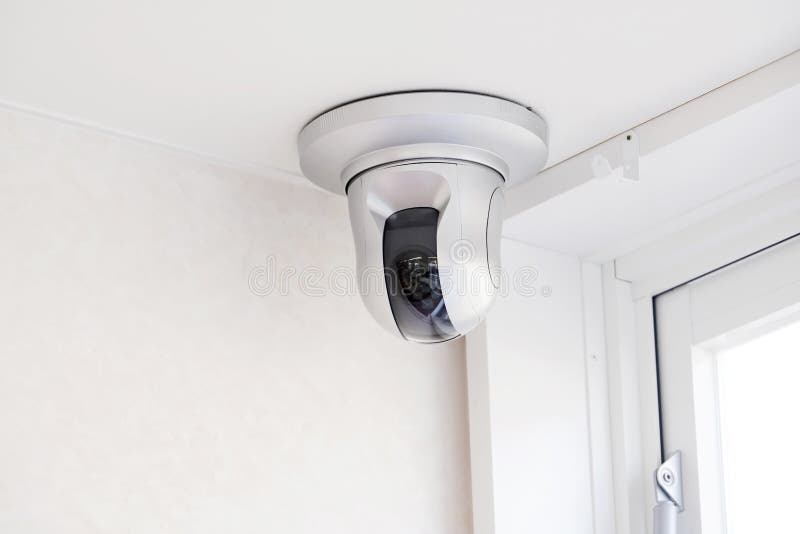 CCTV Security Camera on Ceiling Stock Image - Image of japan ...