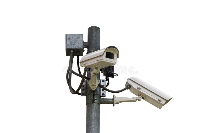 CCTV Security Camera, Closed Circuit Television Stock Photo - Image of ...