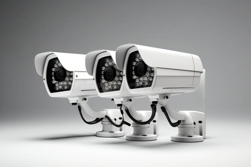 3d House Security Cctv Camera Stock Illustrations – 336 3d House ...