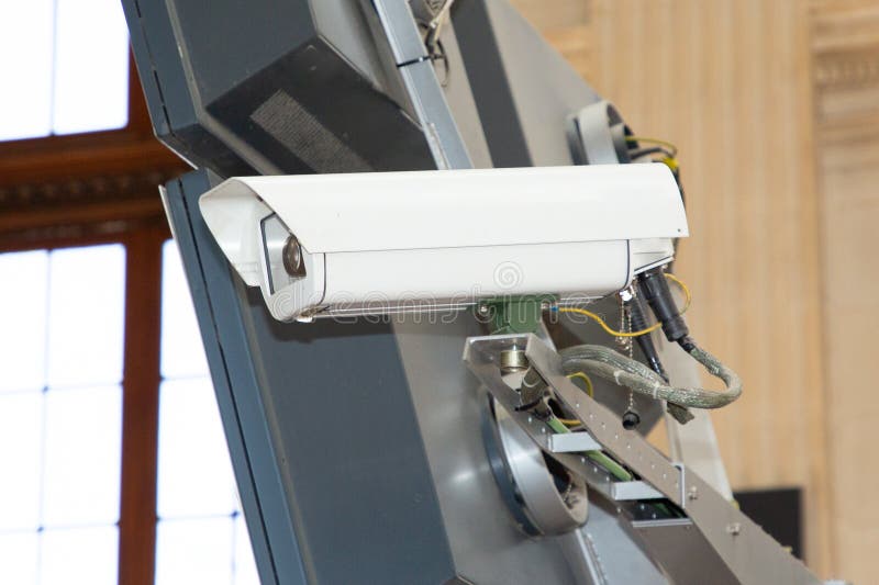 CCTV Security Camera for Home Street Security Surveillance Stock Image ...