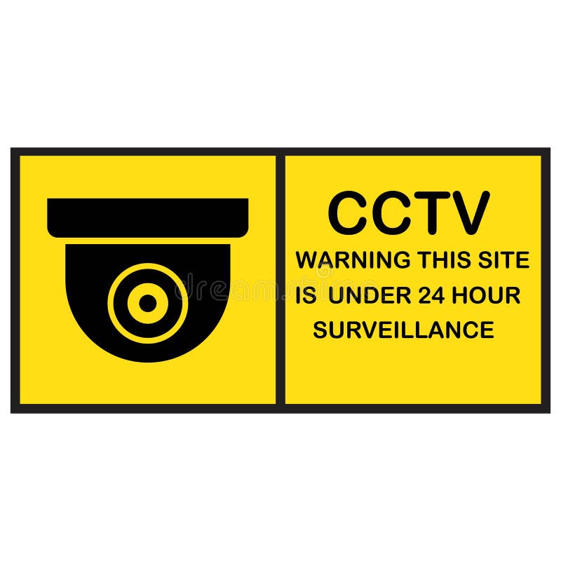 Cctv stock vector. Illustration of danger, zone, modern - 163139251