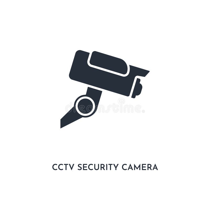 Cctv Trendy Icon, Line Style Isolated on White Background. Symbol for ...