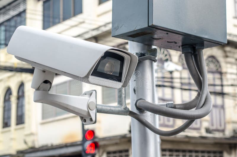 CCTV security camera stock image. Image of instrument - 60331429